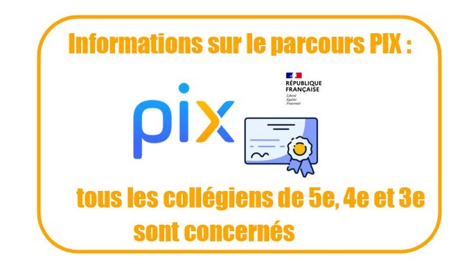 PIX : certification des compétences numériques. - Actualités - Collège ...